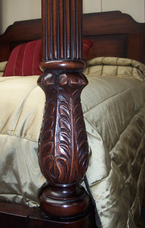 Ball & Claw Four Poster Bed, Baluster - Four Poster Bed