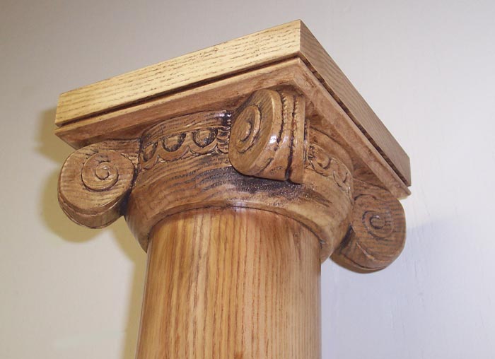 Greek Temple Pencil Post Bed